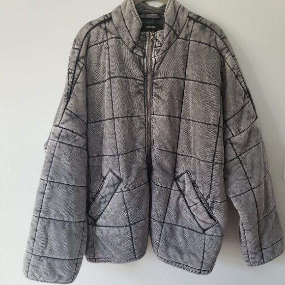 Forever 21 | Jackets & Coats | Forever 2 Gray Quilted Jacket | Poshmark